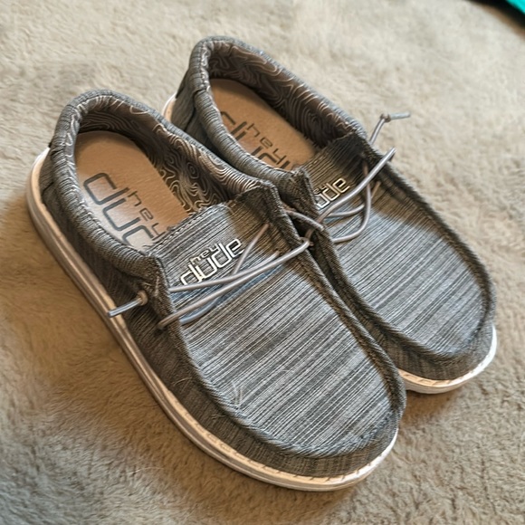 Hey Dude | Shoes | Hey Dude Kids Youth Linen Stone | Poshmark